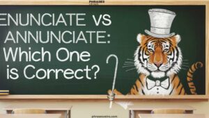 Enunciate vs Annunciate: Which One Is Correct?
